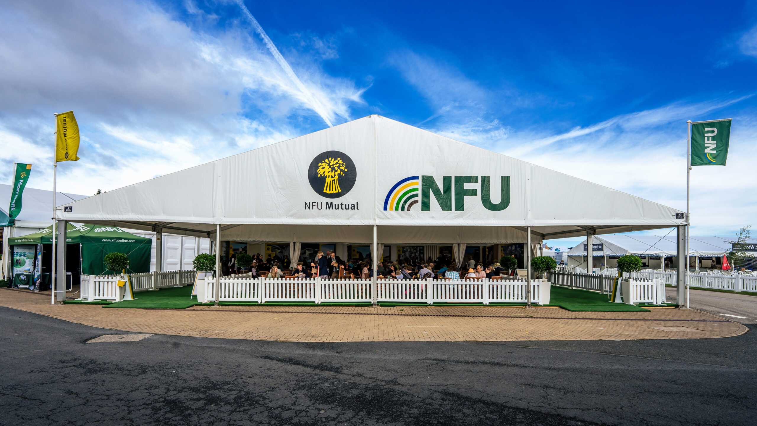 A-frame marquees - Coopers Marquees